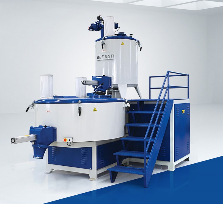 Vertical Type Heater – Cooler Combination PVC Mixer | Dersan